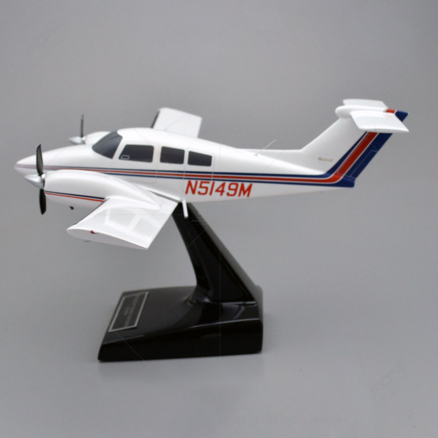 Custom-Made Beechcraft 76 Duchess Airplane Model | Factory Direct Models