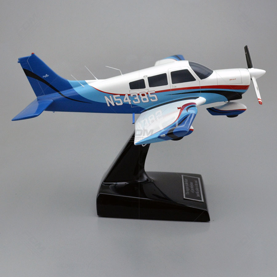 Custom-Made Piper PA-28-151 Cherokee Warrior Airplane Model | Factory ...