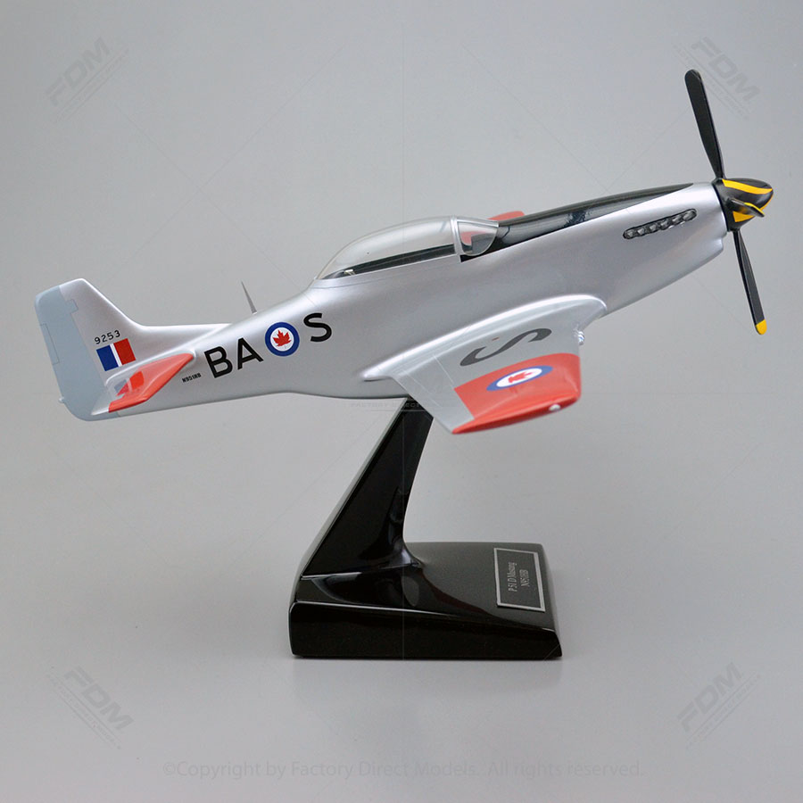 Custom-Made North American P-51D Mustang Airplane Model | Factory ...