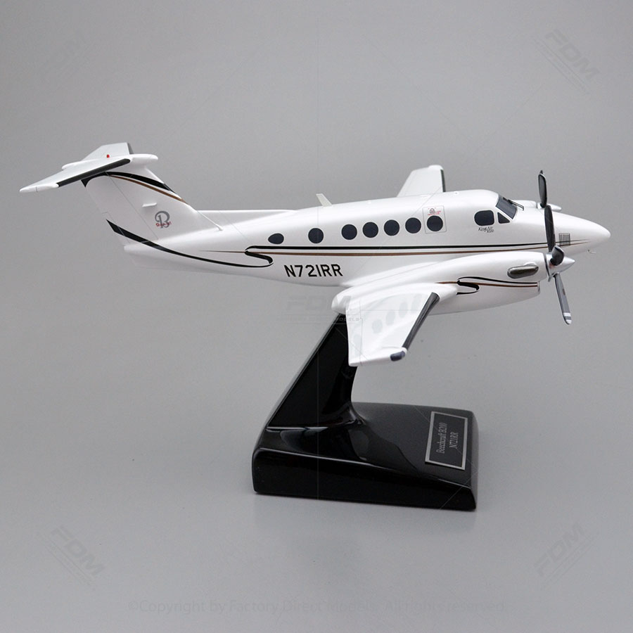 Custom-Made Beechcraft B200 King Air Airplane Model | Factory Direct Models