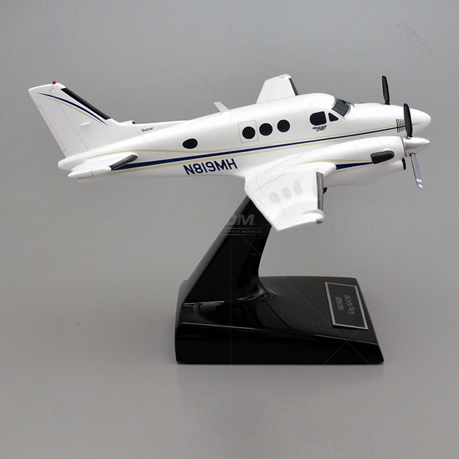 Custom-Made Beech C90A King Air Airplane Model | Factory Direct Models