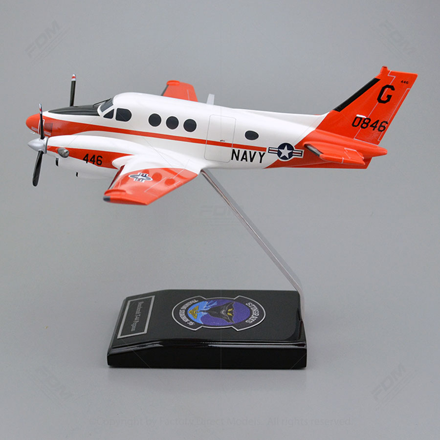 Custom-Made Beechcraft T-44 Pegasus US NAVY Airplane Model | Factory ...