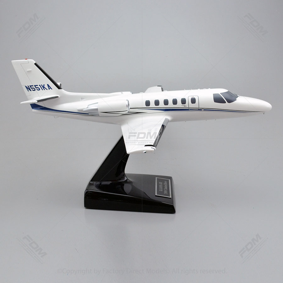 Custom-Made Cessna 550 Citation Bravo Airplane Model | Factory Direct ...