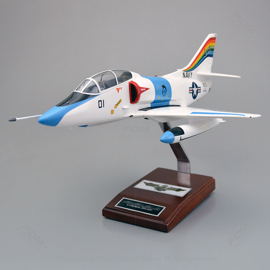 Custom-Made Douglas A-4 Skyhawk US NAVY Airplane Model | Factory Direct ...