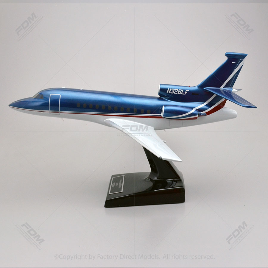 Custom-Made Dassault Falcon 900B Airplane Model | Factory Direct Models