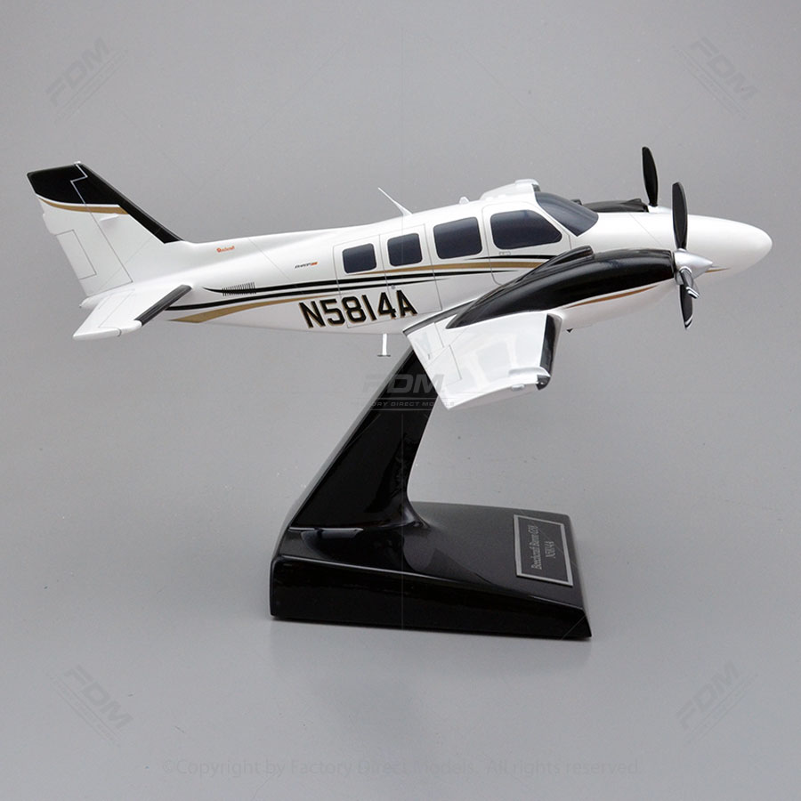 Custom-Made Beech G58 Baron Airplane Model | Factory Direct Models