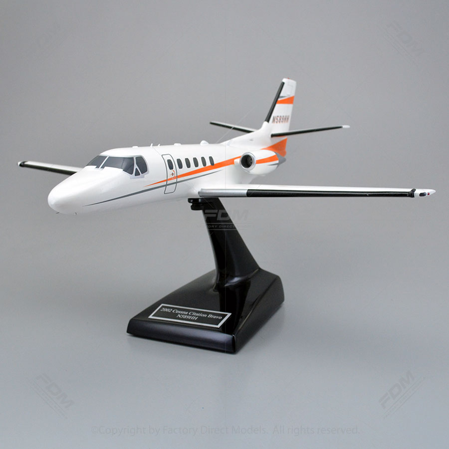 Cessna 550 Citation Bravo Airplane Model | Factory Direct Models