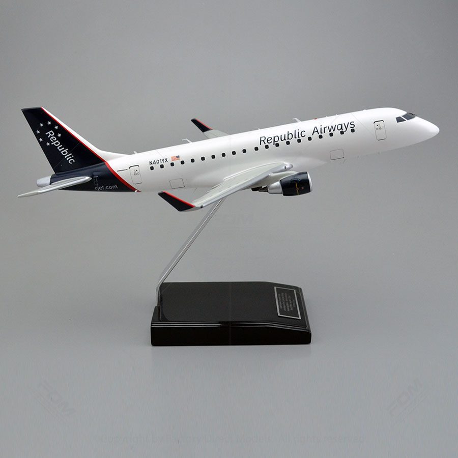 Embraer 170-200LR-175LR Republic Airways Airplane Model | Factory ...