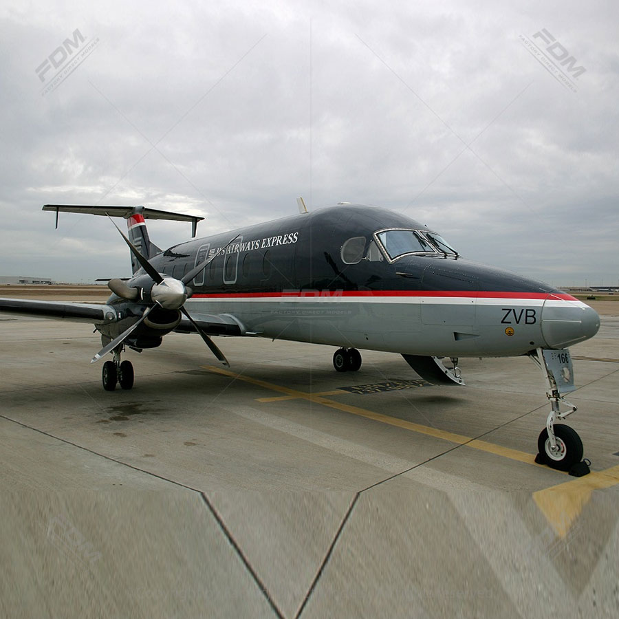 Beechcraft 1900D US Airways Express Airplane Model | Factory Direct Models