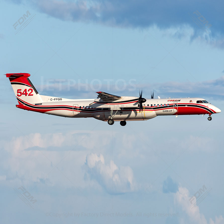 de Havilland Canada Dash 8-400(AT) Conair Airplane Model | Factory ...