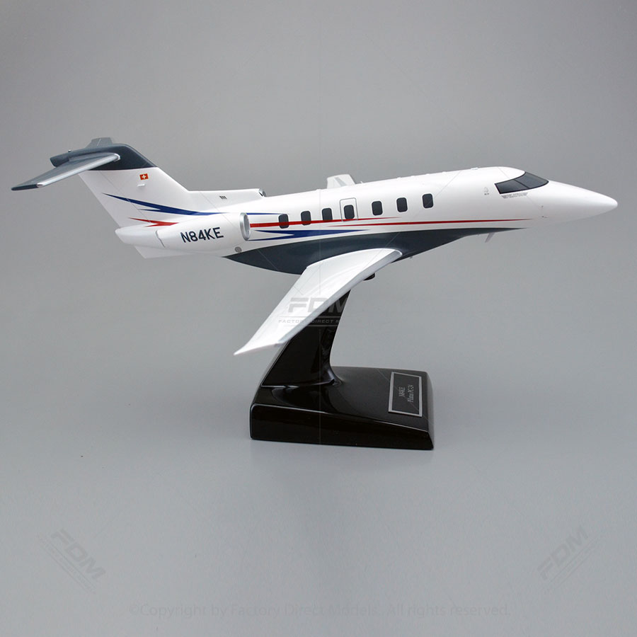Custom-Made Pilatus PC-24 Airplane Model | Factory Direct Models