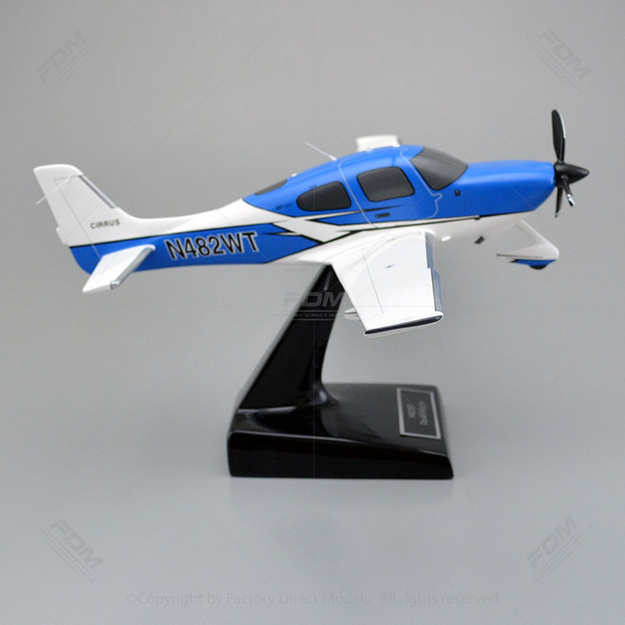 Custom-Made Cirrus SR22T Airplane Model | Factory Direct Models