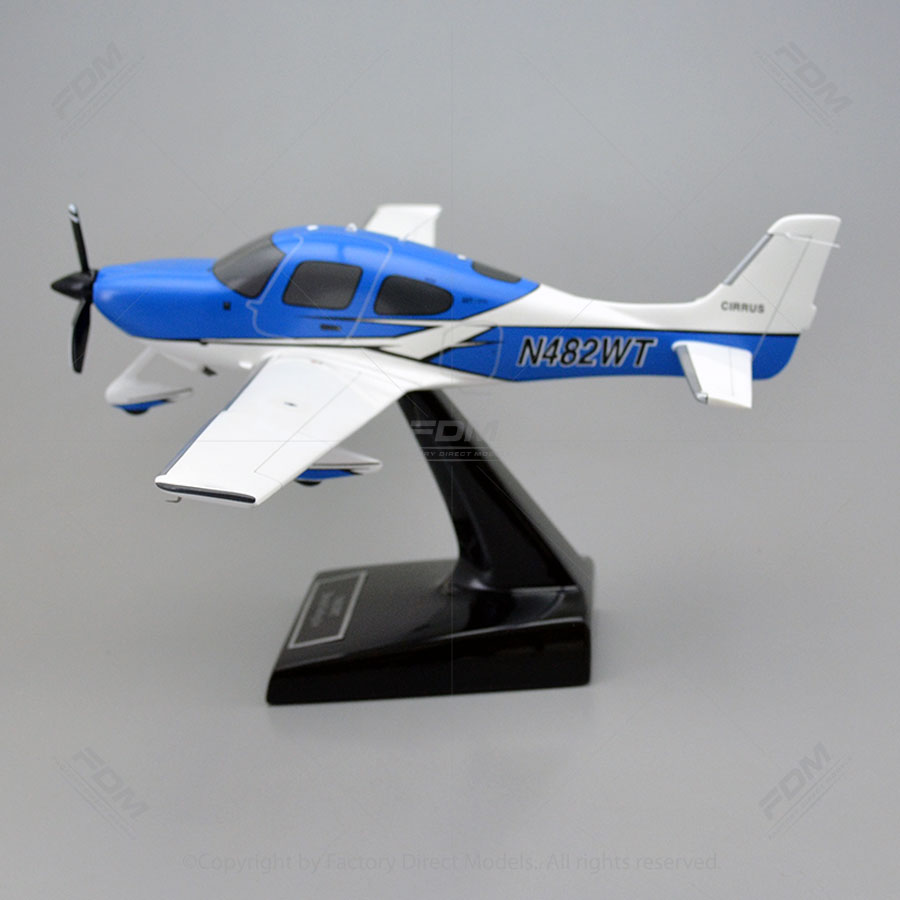 Custom-Made Cirrus SR22T Airplane Model | Factory Direct Models