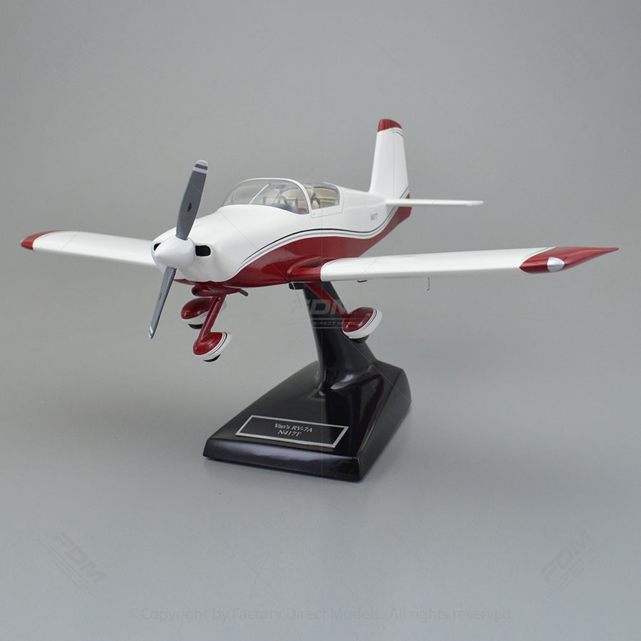 Custom-Made Van's RV-7A Airplane Model with a Detailed Interior ...