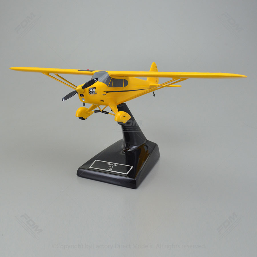 Piper J-5A Cub Cruiser Airplane Model | Factory Direct Models