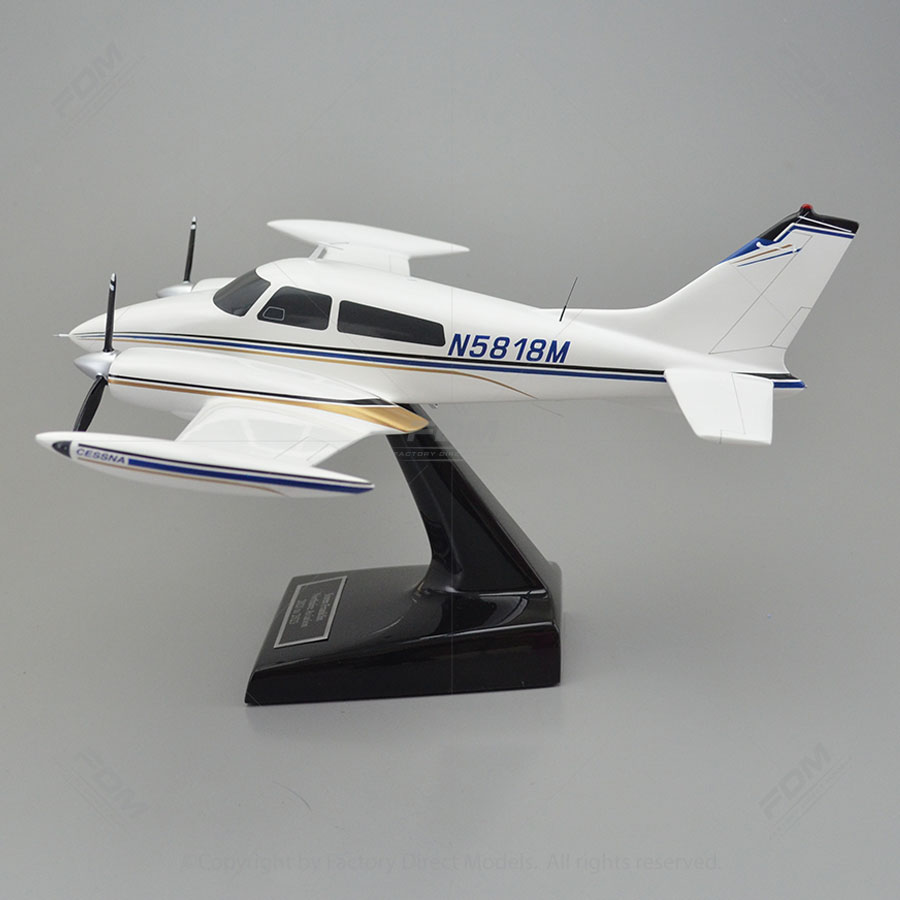 Custom-Made Cessna 310P Airplane Model | Factory Direct Models