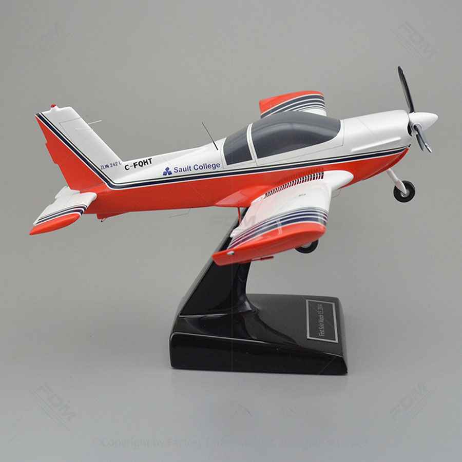 Zlin Z-242L Sault College Airplane Model | Factory Direct Models