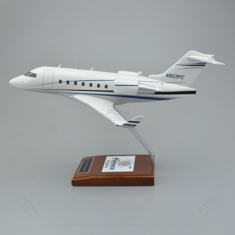 Bombardier Challenger 604 Airplane Model | Factory Direct Models