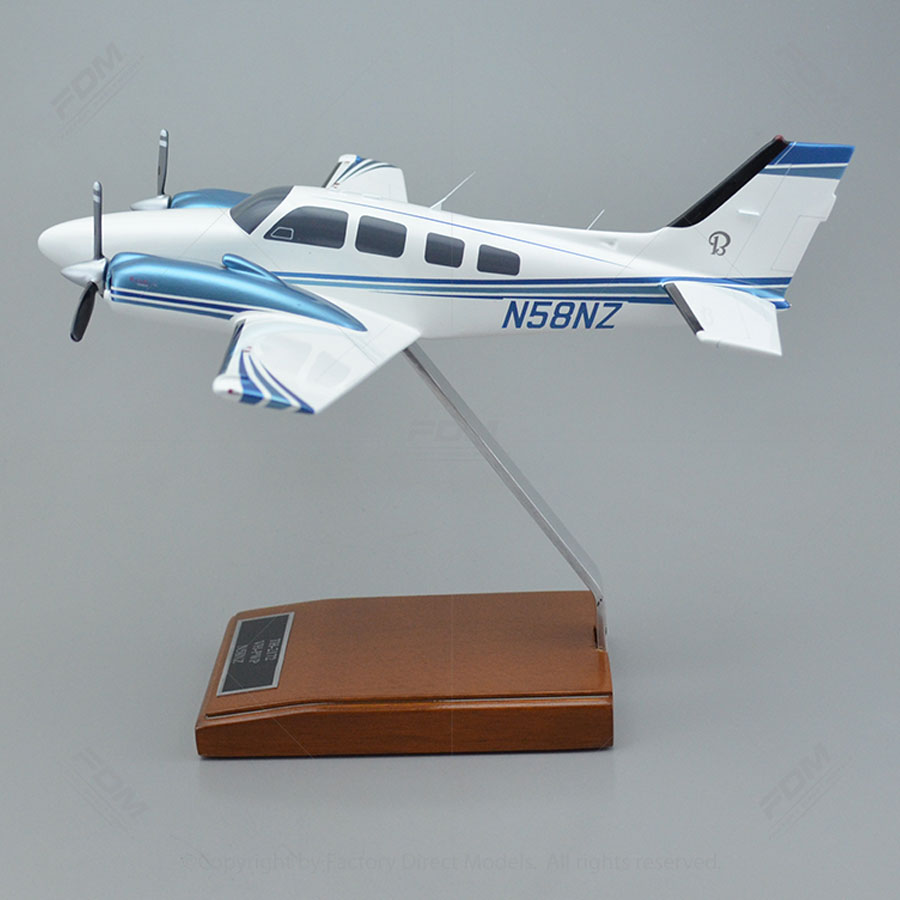 Custom-Made Beech G58 Baron Airplane Model | Factory Direct Models
