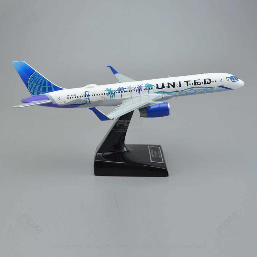 Boeing 757-224 United Airlines Airplane Model | Factory Direct Models