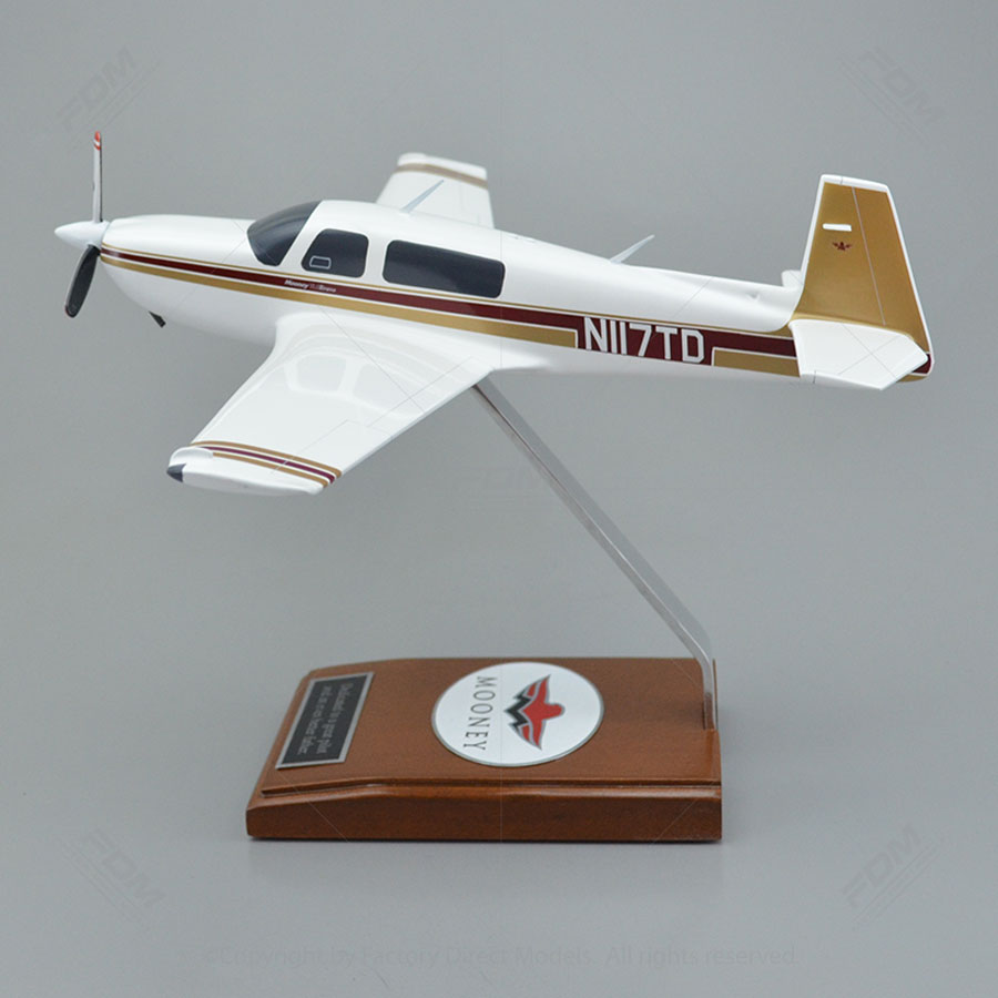 Mooney M20M Airplane Model | Factory Direct Models