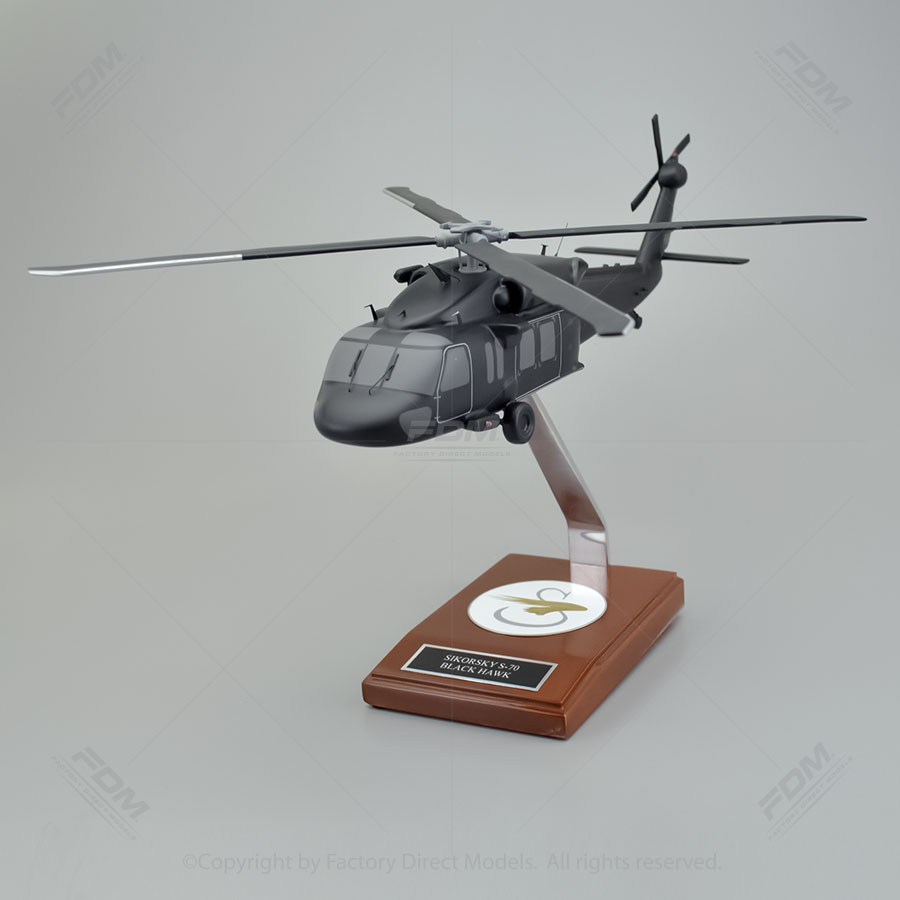 Custom-Made Sikorsky S-70 Black Hawk Helicopter Model | Factory Direct ...