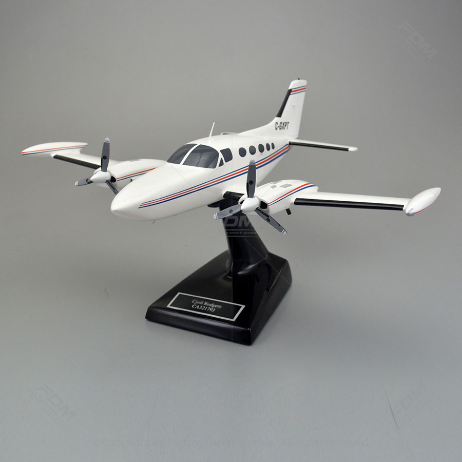 Cessna 421B Golden Eagle Airplane Model | Factory Direct Models