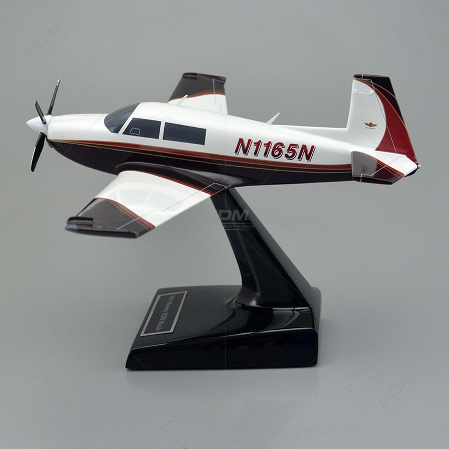 Custom-Made Mooney M20J Airplane Model | Factory Direct Models