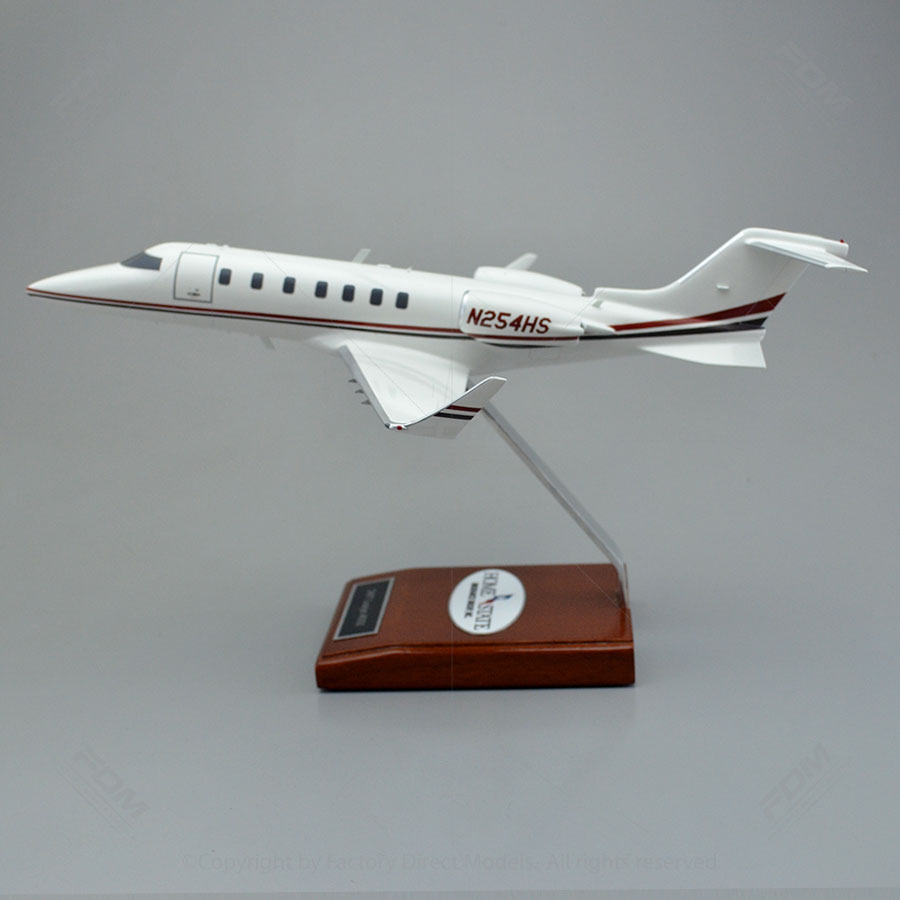 Custom-Made Learjet 40XR Airplane Model | Factory Direct Models