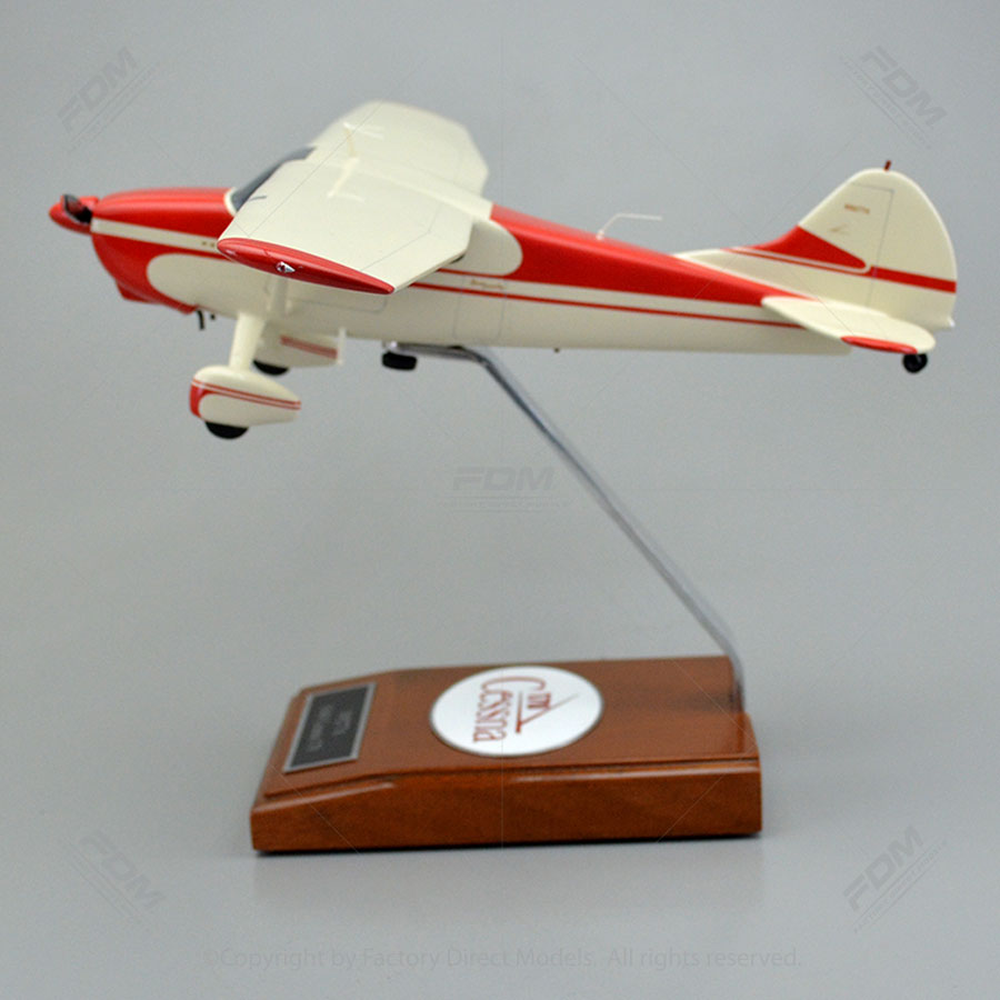Custom Cessna 170A Wooden Model Airplane N9277A - Handmade Aircraft ...