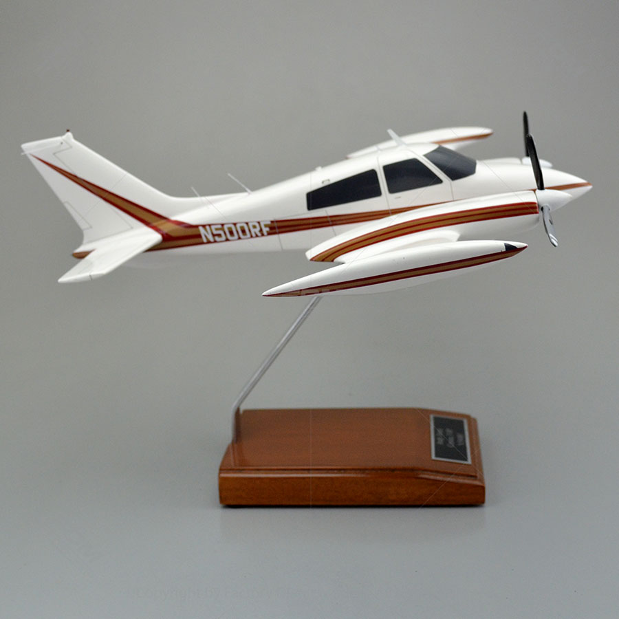 Custom Cessna 310P Wooden Model Airplane N500RF - Handmade Aircraft ...