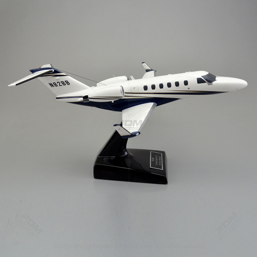 Custom-Built Cessna 525A CitationJet CJ2 (N82BB) Wooden Model | From ...