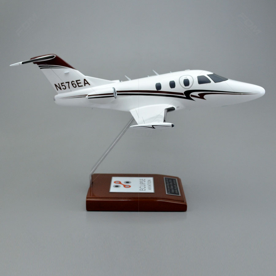 Custom Eclipse 500 Wooden Model Airplane | Handcrafted N576EA Replica ...