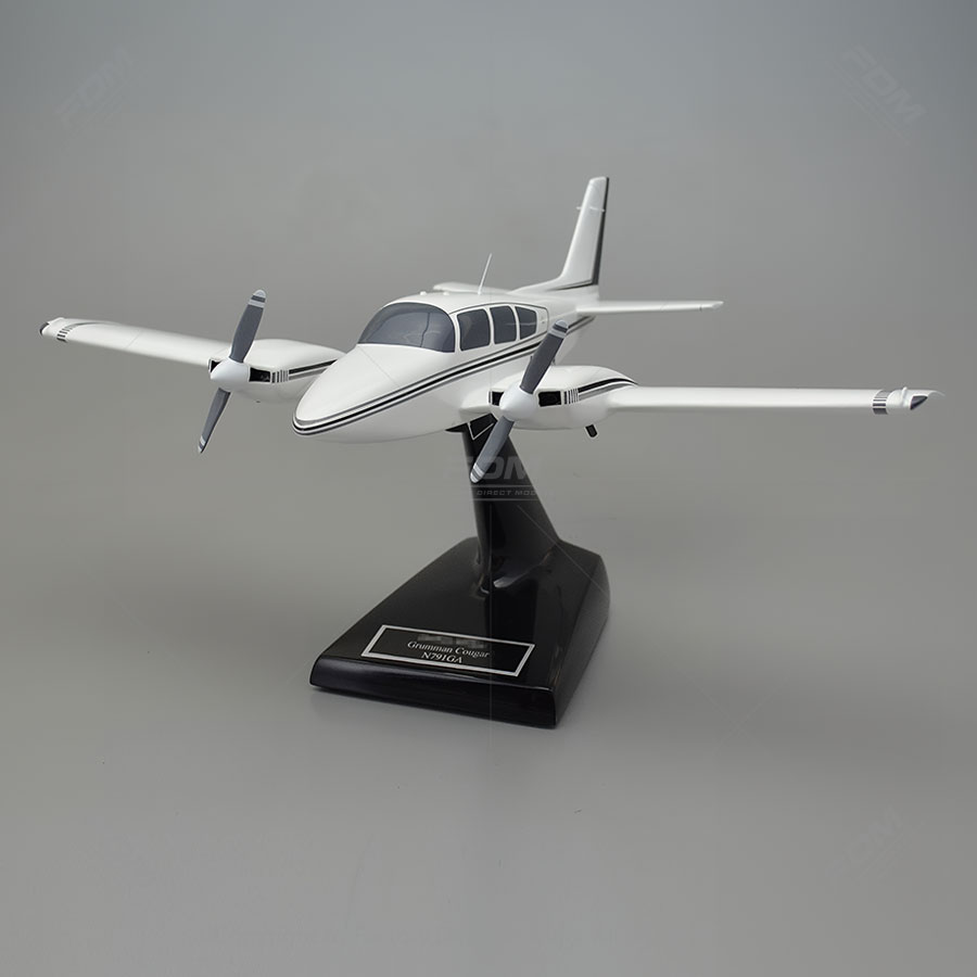 Custom-Made Grumman American GA-7 Cougar Wooden Model Airplane - N791GA ...