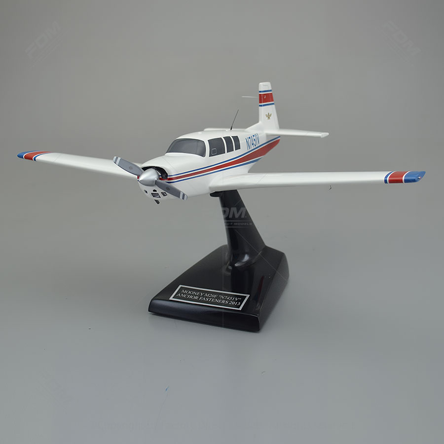 Custom-Made Mooney M20F Executive Wooden Model Airplane – N7451V ...