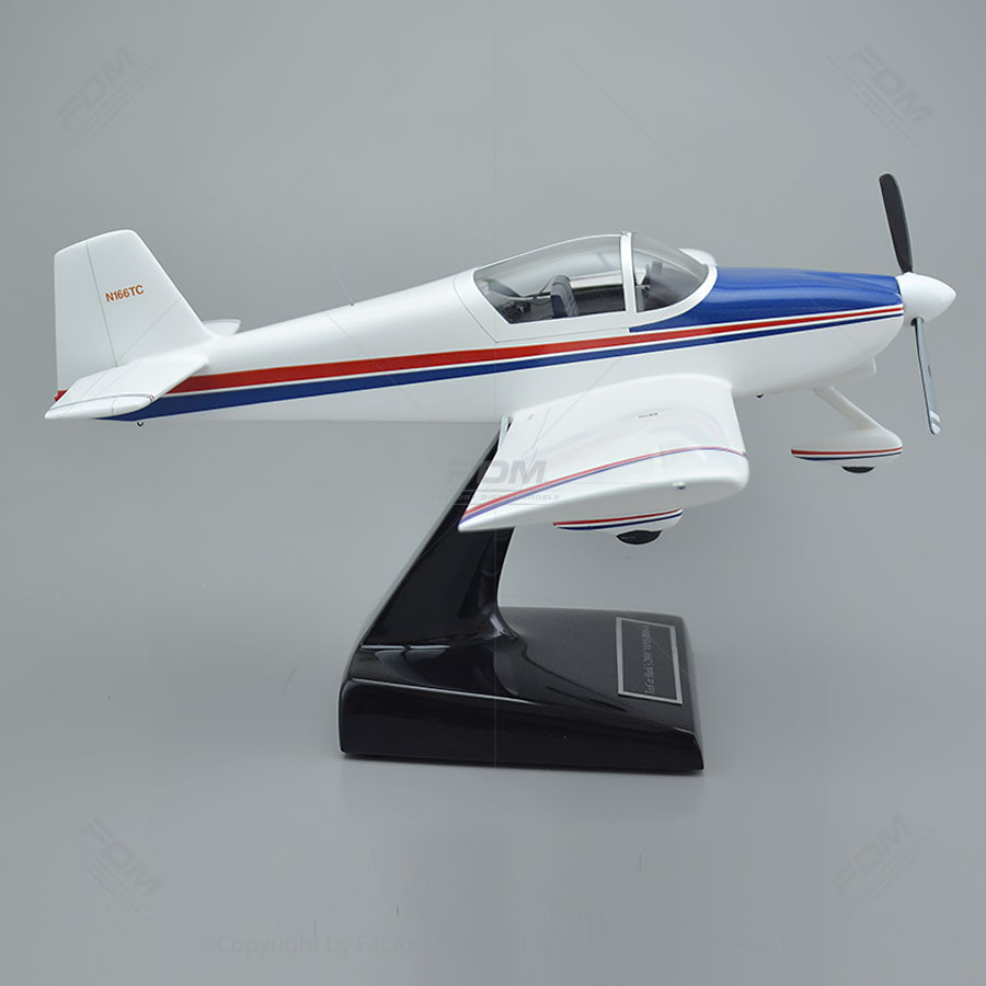 Premium Custom-Made Van's RV-6A Wooden Model Airplane - Registration ...