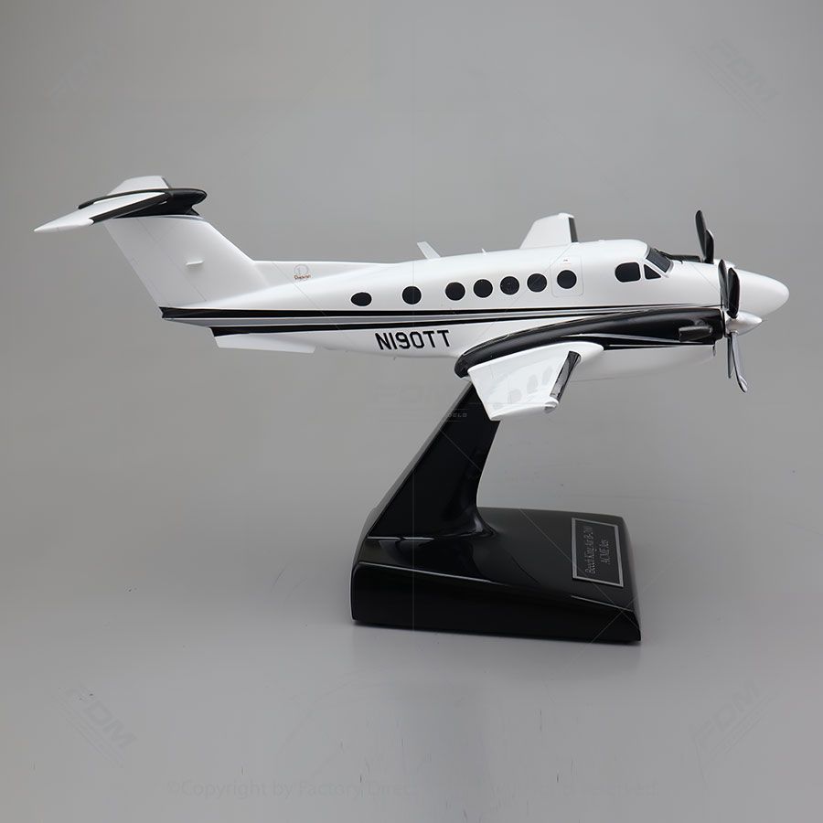 Exquisite Beech B200 Super King Air Wooden Model with Custom ...