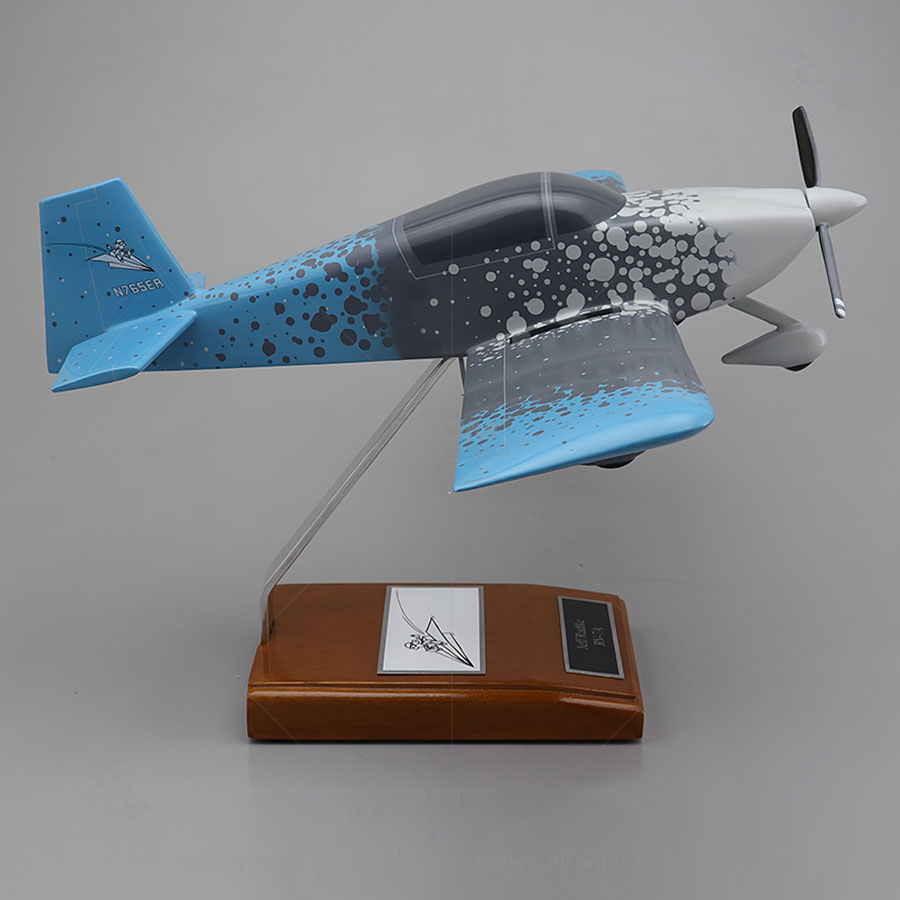Custom-Made Van's RV-7A Wooden Model Airplane - Personalized Aircraft ...