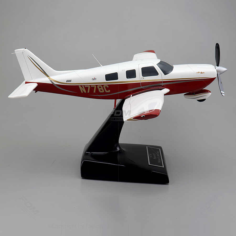 Custom Piper 6XT PA-32-301XTC Wooden Model Airplane - Unique ...