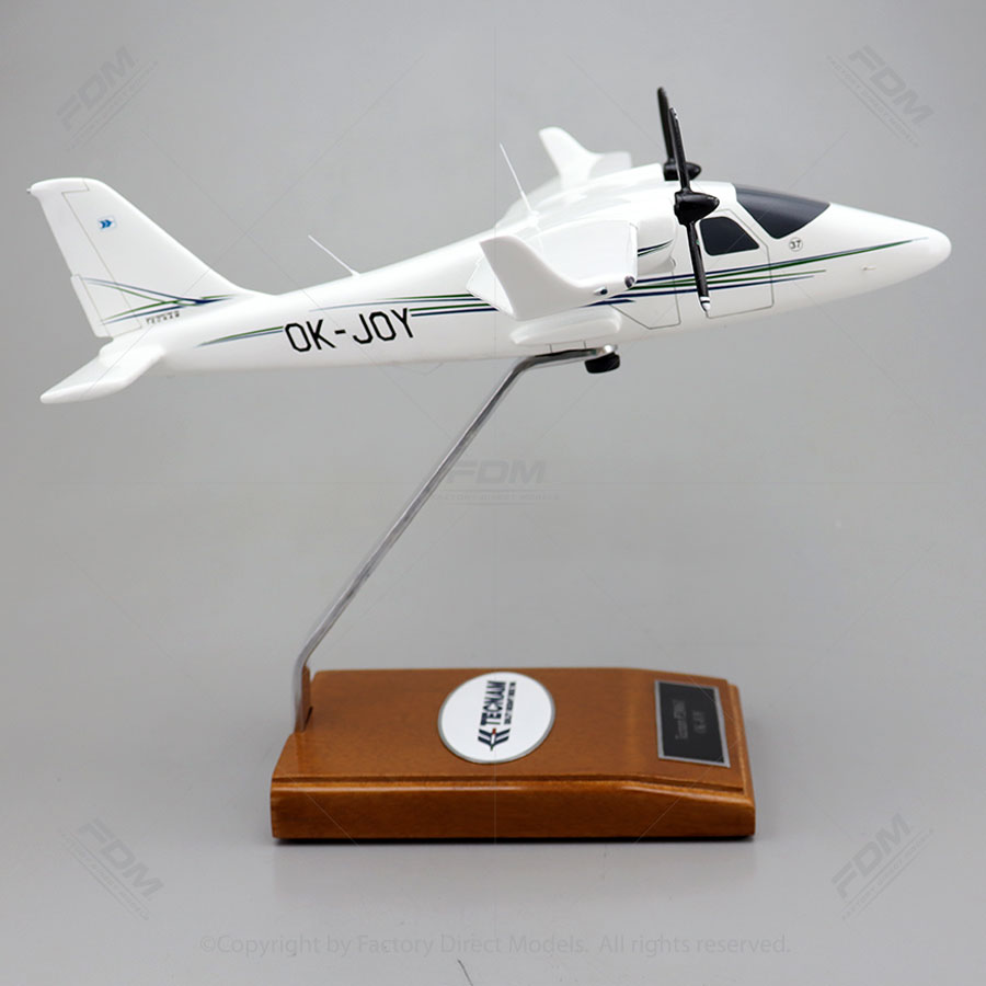 Custom Handcrafted Tecnam P2006T Wooden Model Airplane - Registration ...