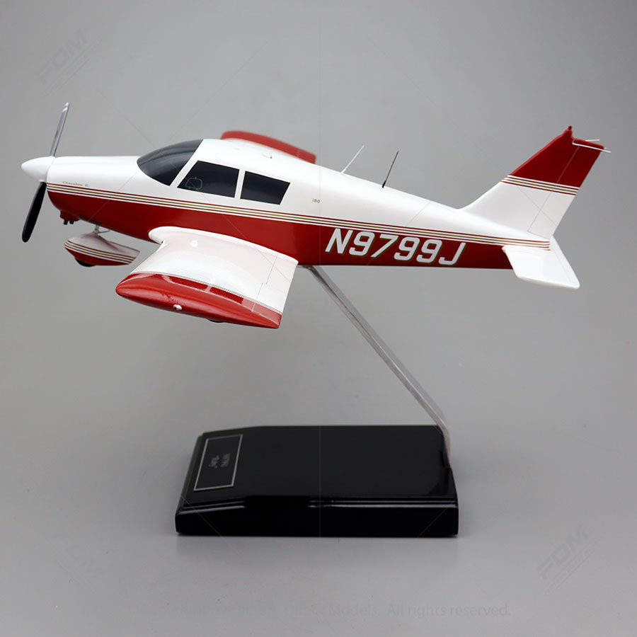 Exquisite Handcrafted Piper PA-28-180 Cherokee Wooden Model N9799J ...