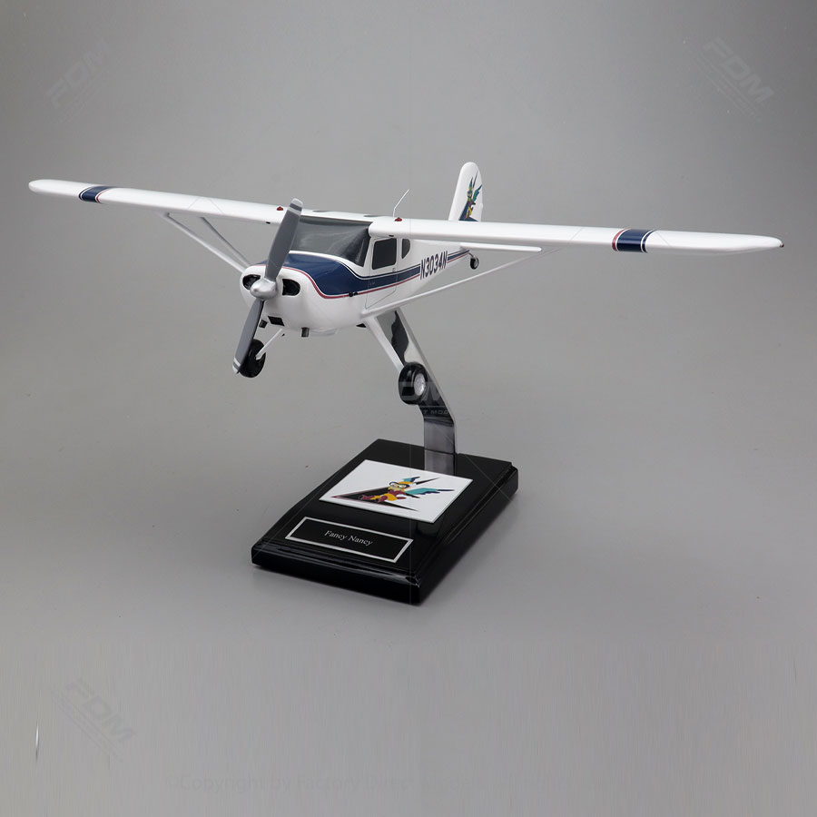 Custom-Made Cessna 120 Airplane Model | Factory Direct Models