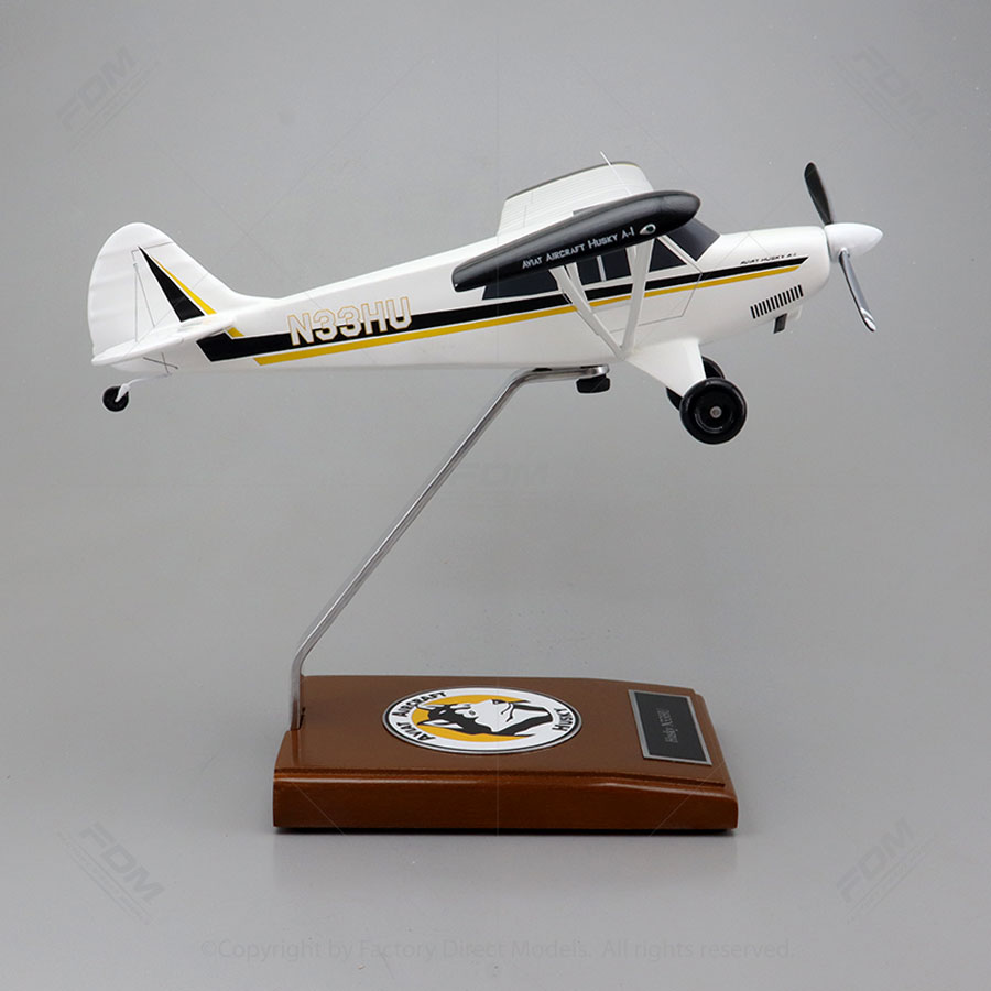 Custom Handcrafted Aviat A-1 Husky Wooden Model Airplane – Perfect ...