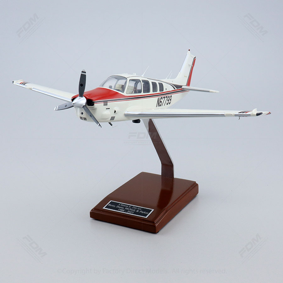 Custom Beech B36TC Bonanza Wooden Model – N67799 | Handcrafted from ...