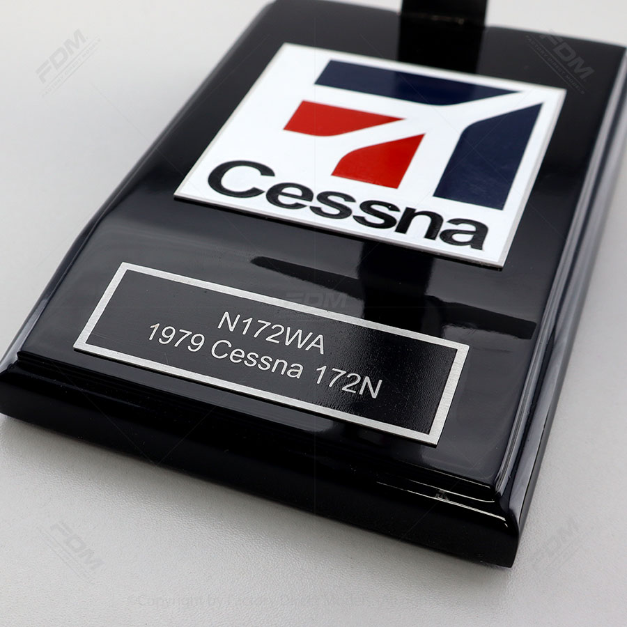 Custom Cessna 172N Skyhawk Wooden Model Airplane – Handcrafted N172WA ...
