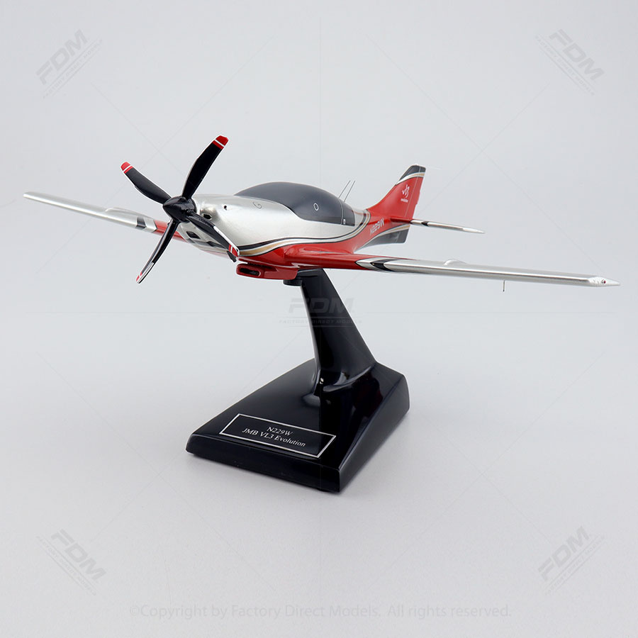 Handcrafted JMB VL-3EH Evolution Wooden Model Airplane | Custom N229W ...