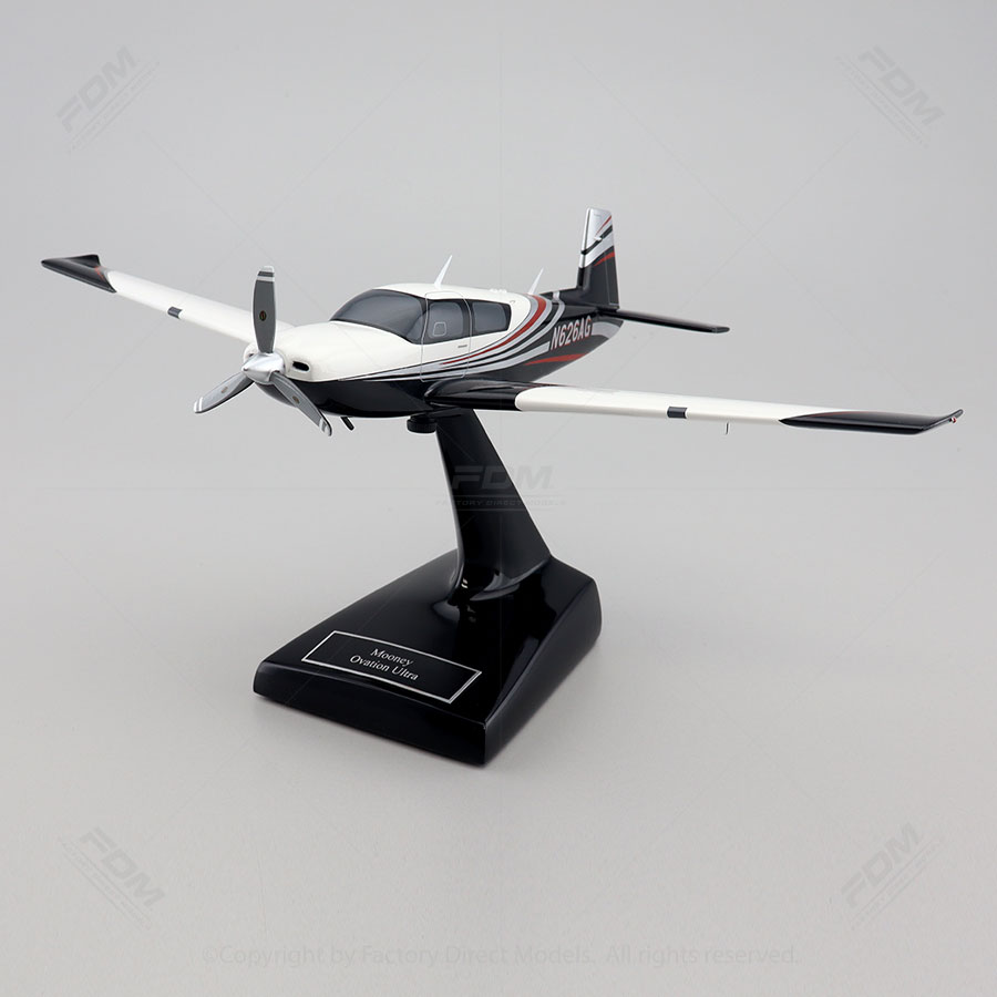 Handcrafted Mooney M20 Wooden Model Airplane – Custom Aircraft Replica ...