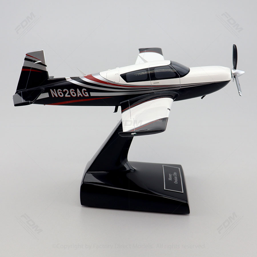 Handcrafted Mooney M20 Wooden Model Airplane – Custom Aircraft Replica ...