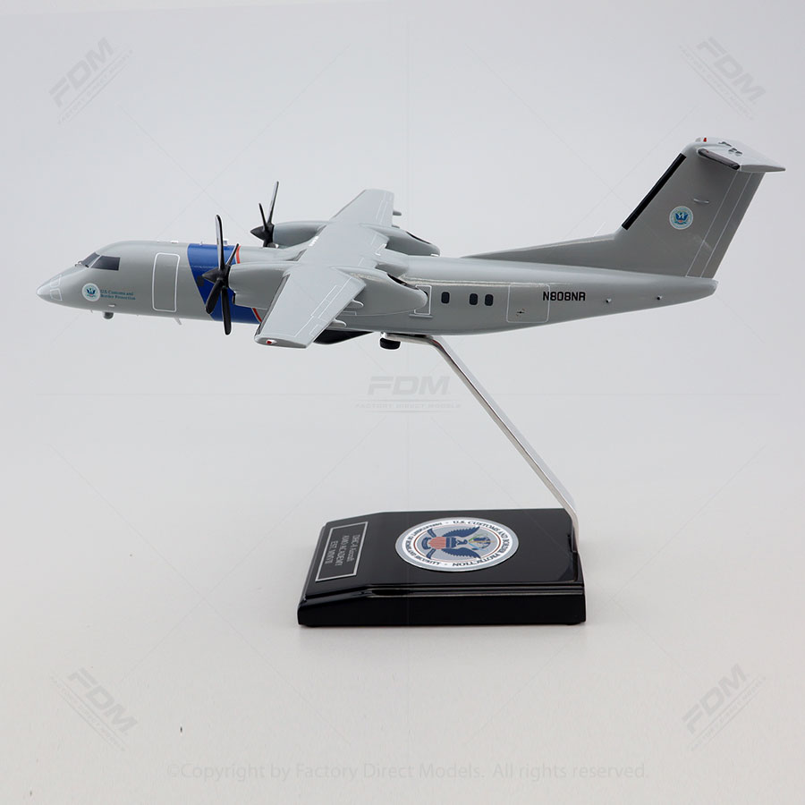 Custom Bombardier DHC-8-315 MPA Wooden Model Airplane N808NR ...