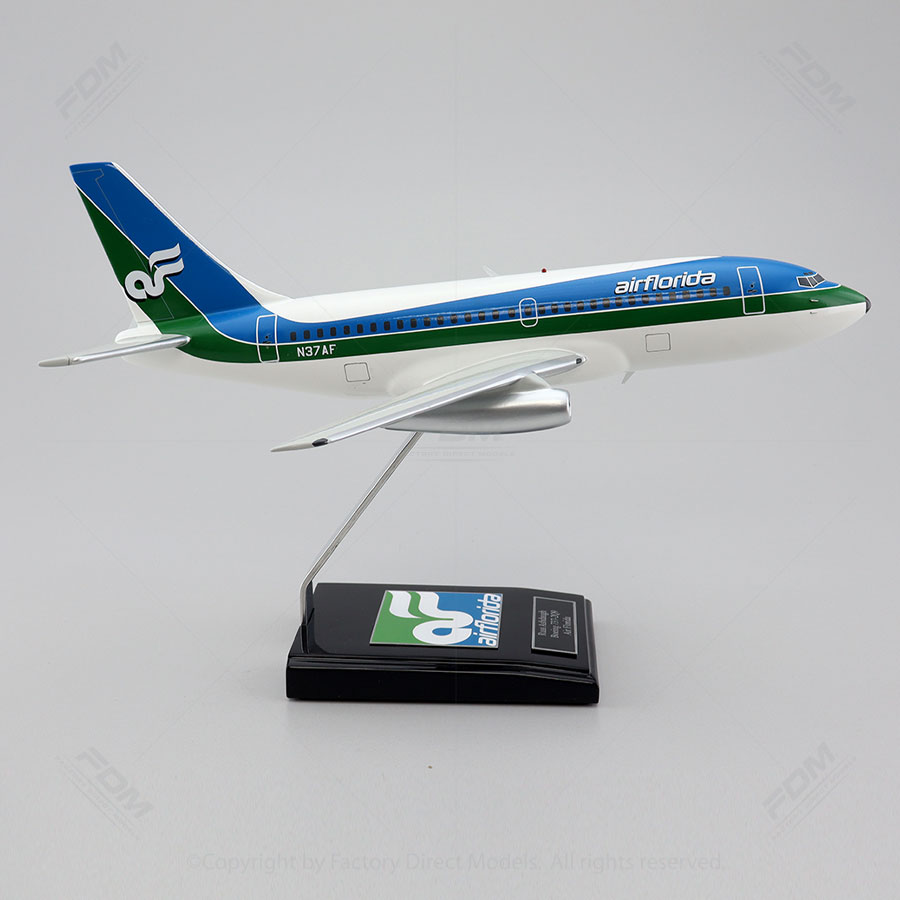 Custom Boeing 737-200 Aloha Airlines Wooden Model Airplane N809AL ...